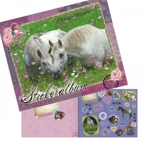 Horse Dreams Sticker Album | Filly and Co