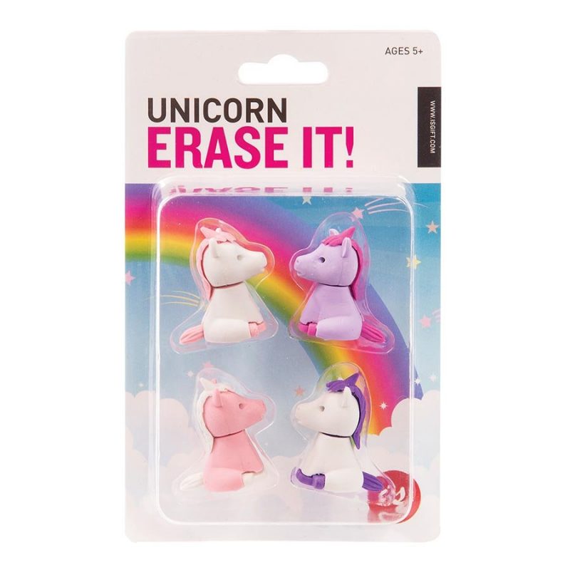 Unicorn Eraser Set - Filly and Co Horse Gifts