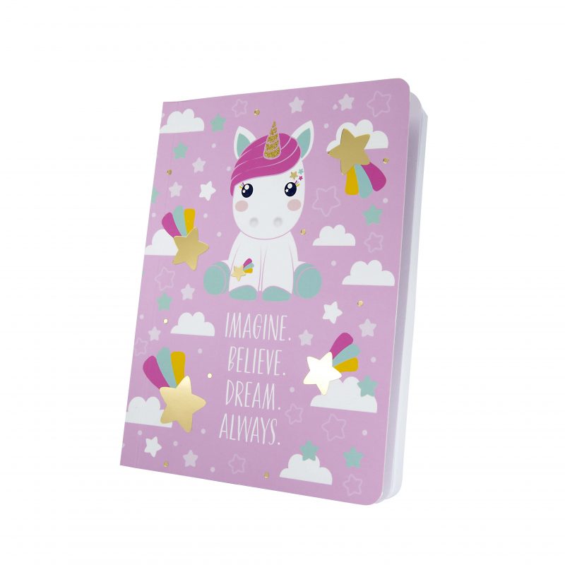 Candy Cloud Unicorn Notebook -5 designs - Filly and Co Horse Gifts
